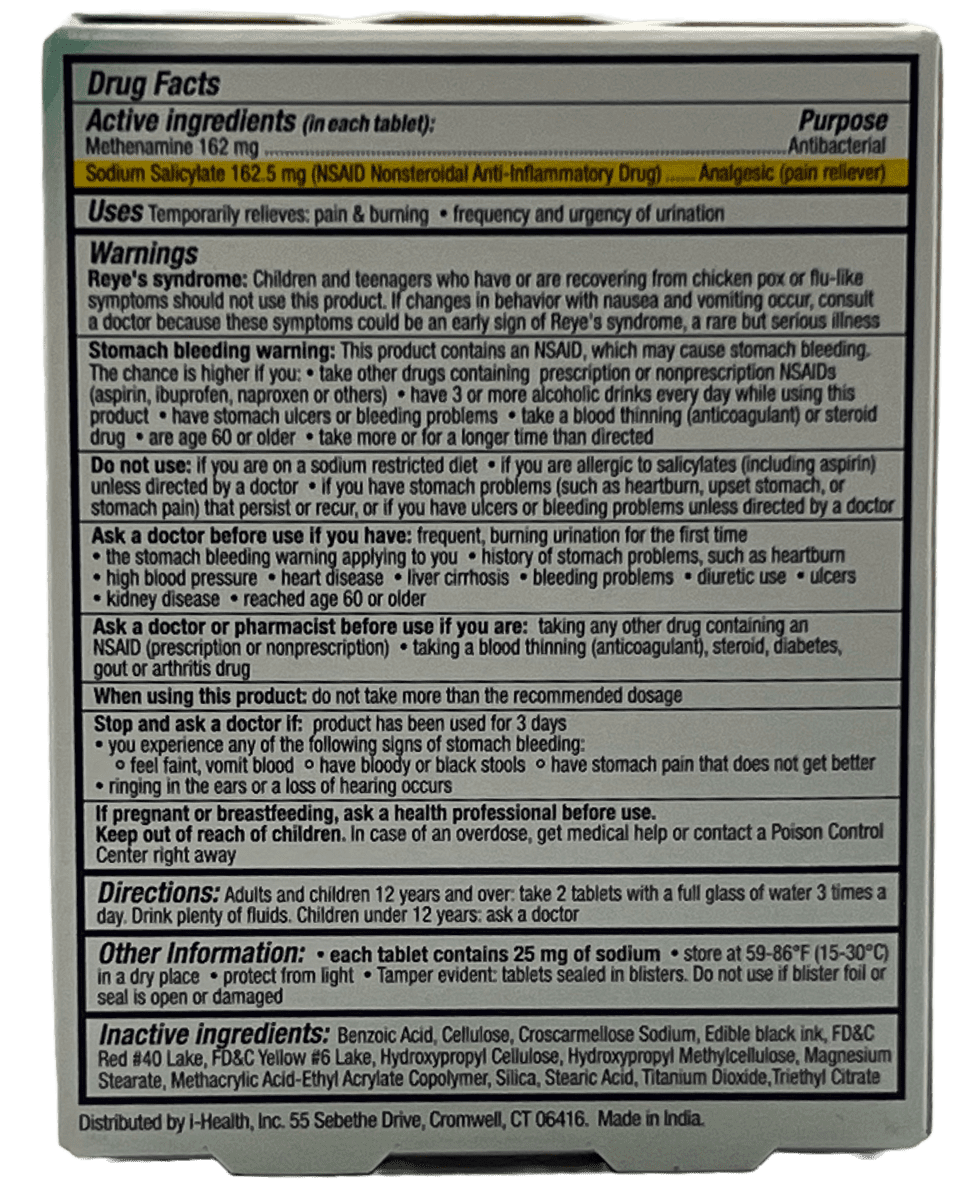 Azo - Urinary Tract Defense - Antibacterial Protection - 24 Tablets