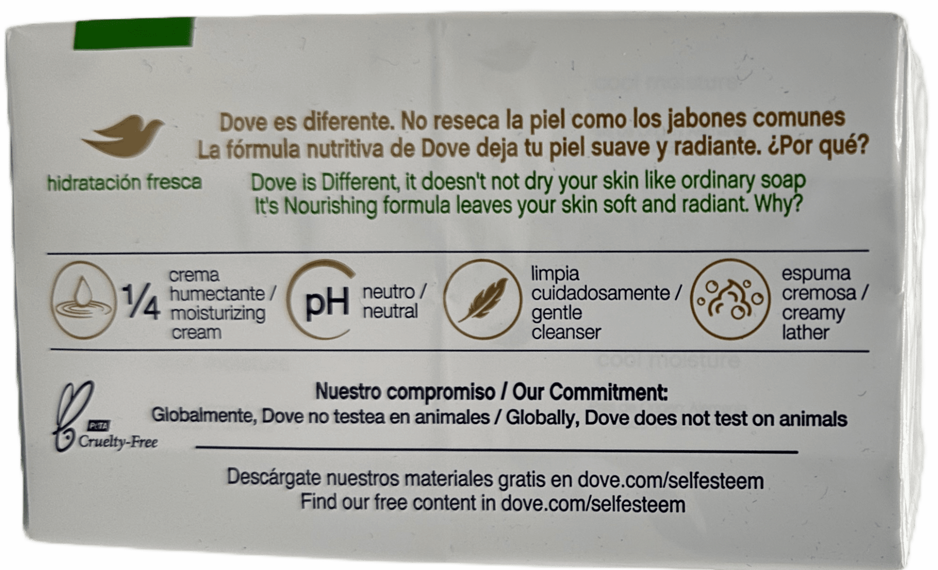 Dove Beauty bar - Go Fresh - 4x100g Bars