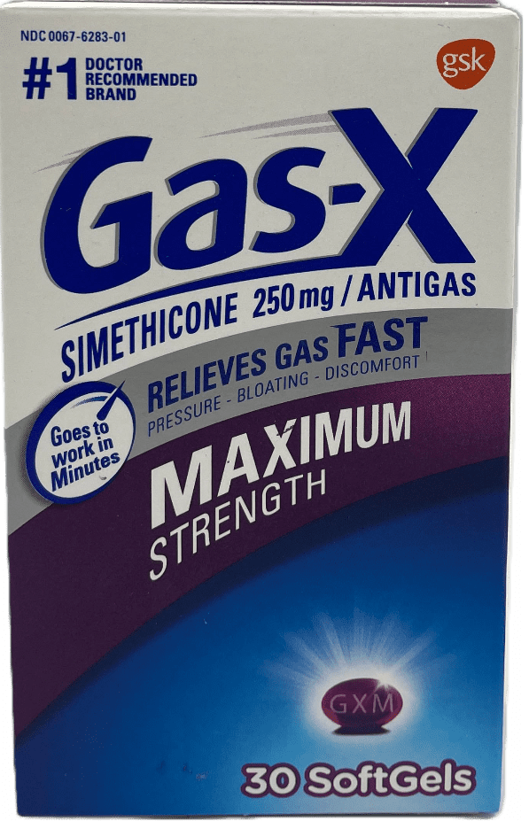 Gas-X Maximum Strength Softgels For Gas Relief- 30 Ct - Vim Drugs Pharmacy