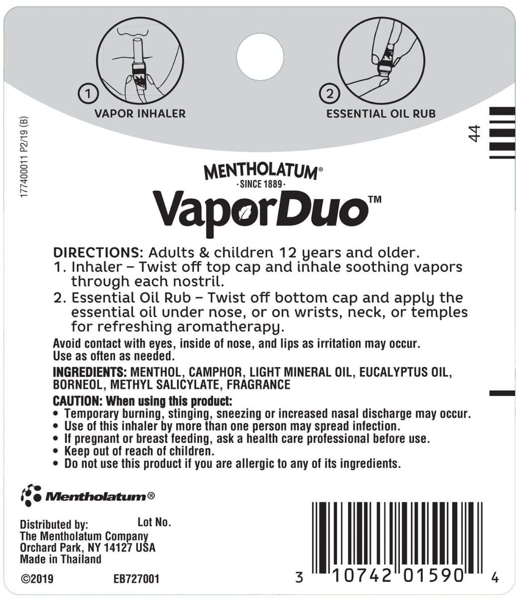 Mentholatum 2 In 1 Aromatherapy - 0.07 FL OZ - Vim Drugs Pharmacy
