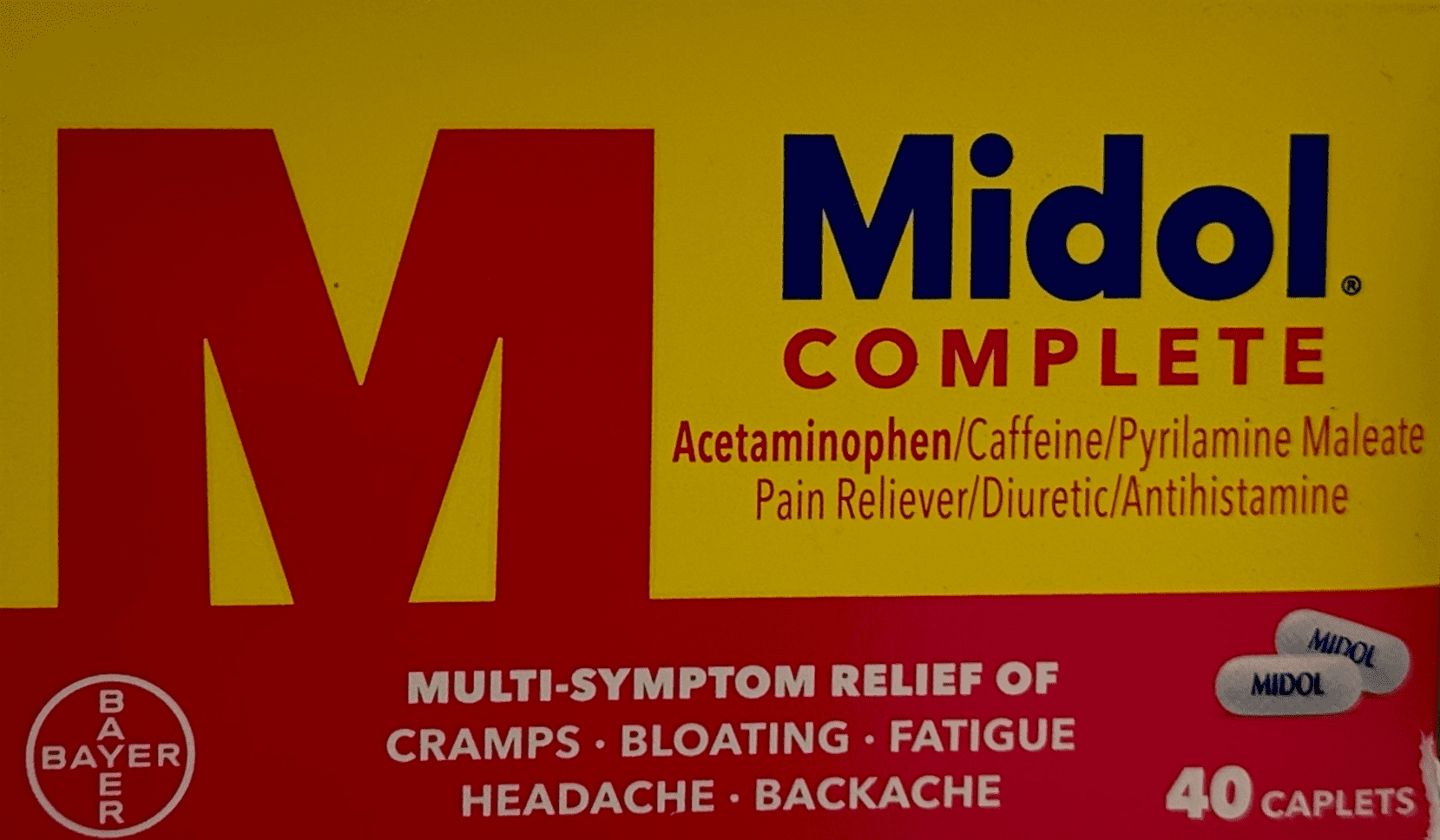 Midol Complete - 40 Caplets