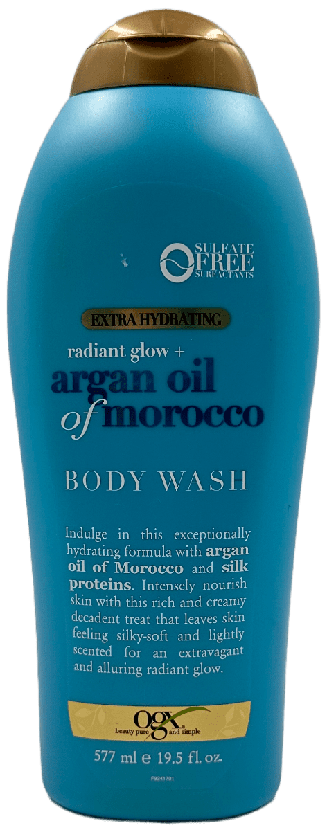 OGX Radiant Glow + Argan Oil of Morocco Body Wash - 19.5 FL OZ - Vim ...