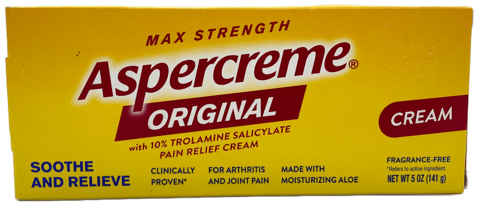 Aspercreme - Soothe and Relieve Cream - Max Strength - 5 OZ - Vim Drugs ...
