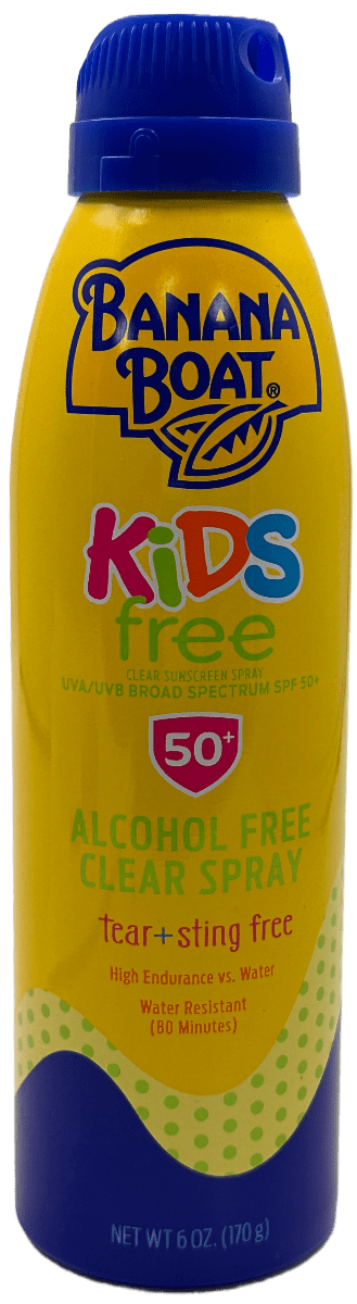 Banana Boat Kids Free Clear Sunscreen Spray