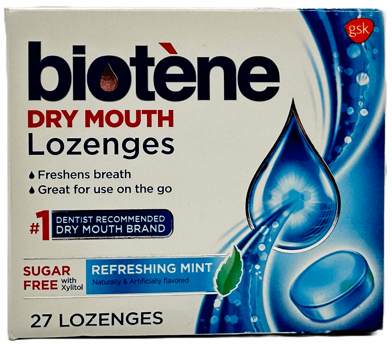 Biotene Dry Mouth Lozenges - Refreshing Mint - 27 Ct - Vim Drugs Pharmacy
