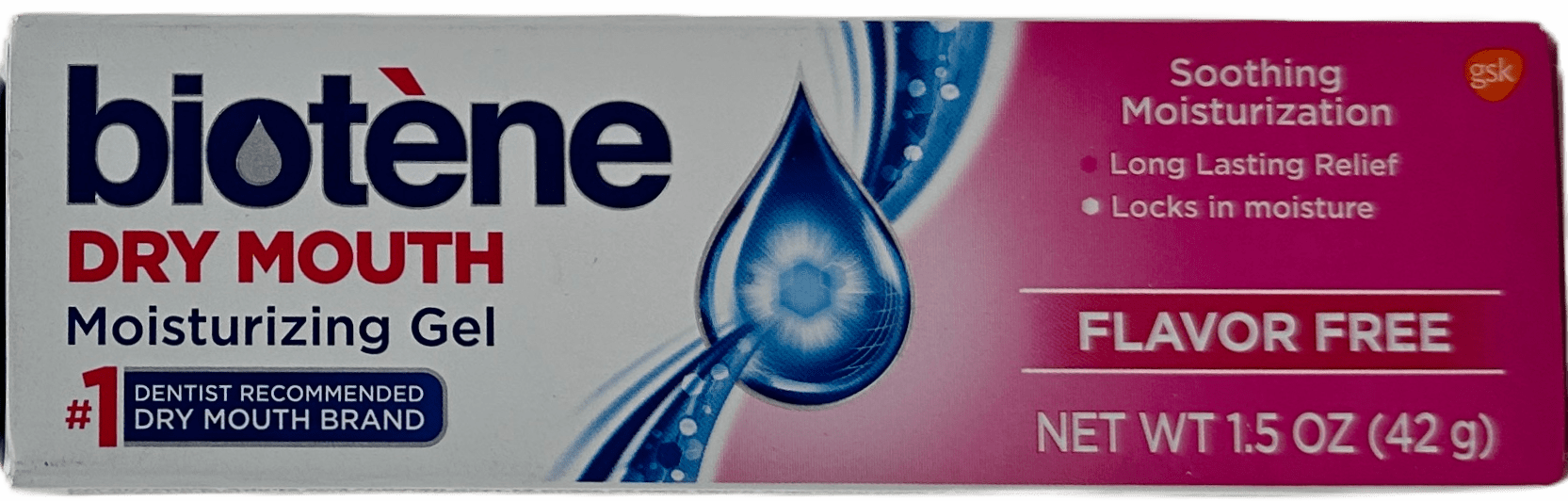 Biotene Dry Mouth Moisturizing Gel (Flavor Free) (1.5 OZ)