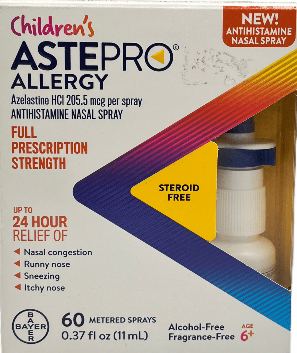 Children's Astepro - Antihistamine Nasal Spray - 60 Metered Sprays - 0.37 Fl. Oz - Vim Drugs ...