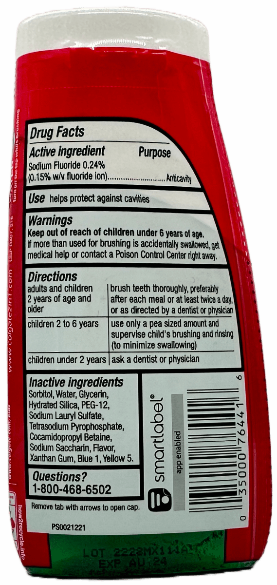 Colgate Watermelon Burst Toothpaste - 4.6 OZ - Vim Drugs Pharmacy