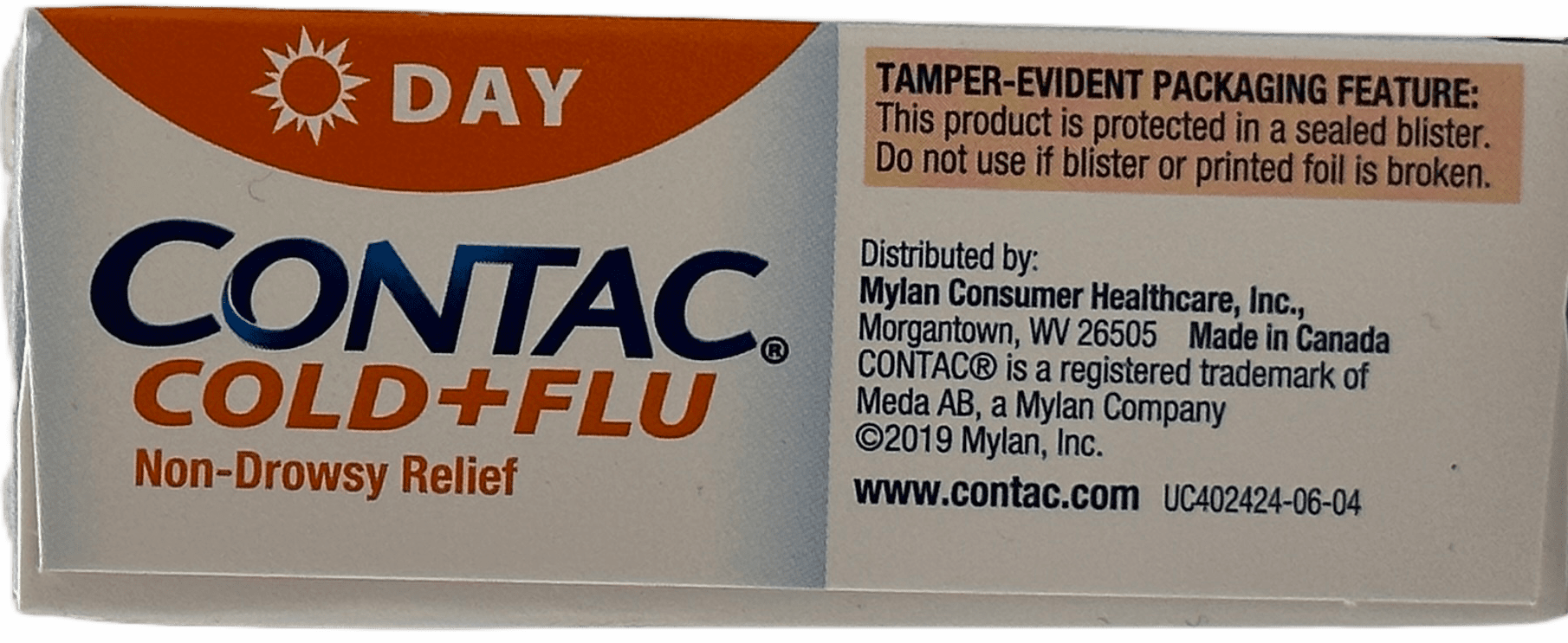 Contac Cold + Flu Maximum Strength - Day - 24 Caplets - Vim Drugs Pharmacy