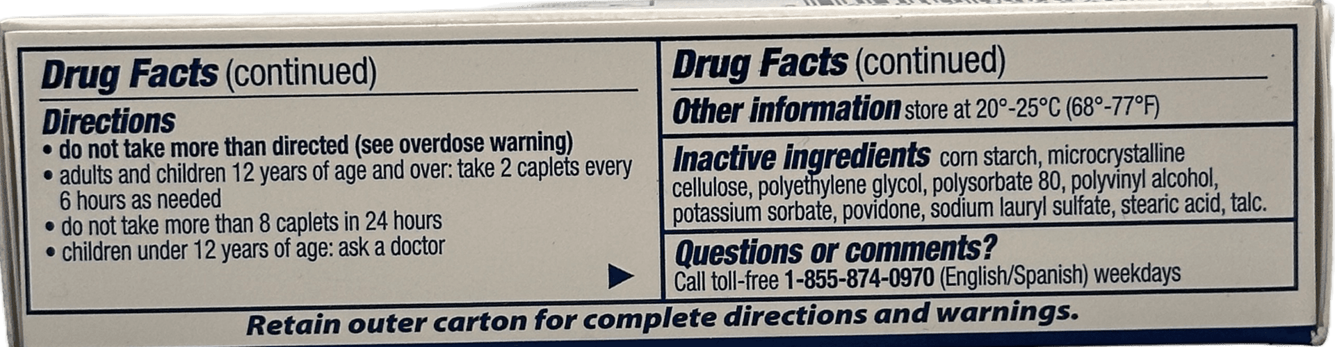 Contac Cold + Flu Maximum Strength - Day - 24 Caplets - Vim Drugs Pharmacy