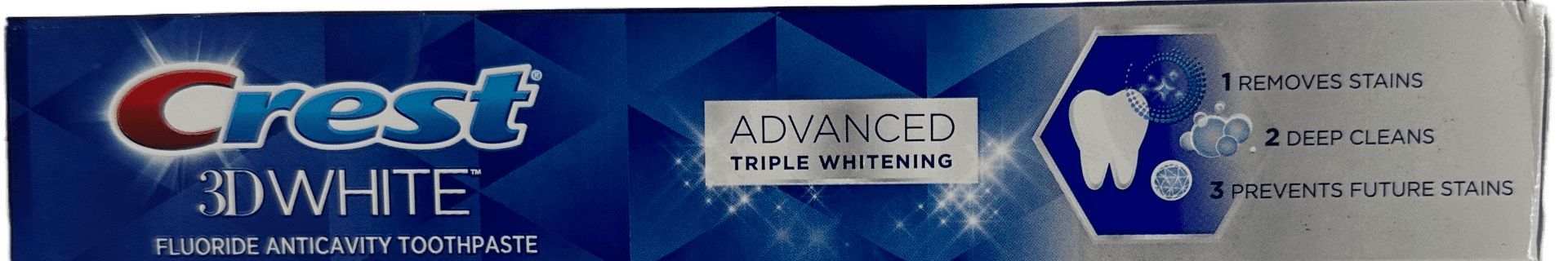Crest 3D White Fluoride Anticavity Toothpaste - 5.6 OZ - Vim Drugs Pharmacy