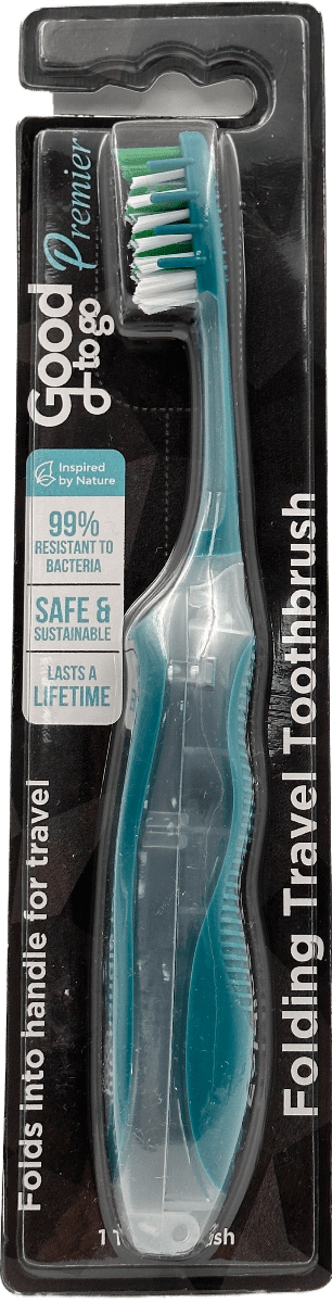 Good To Go - Premier Folding Travel Toothbrush
