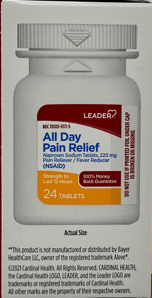 Leader All Day Pain Relief - 24 Tablets - Vim Drugs Pharmacy