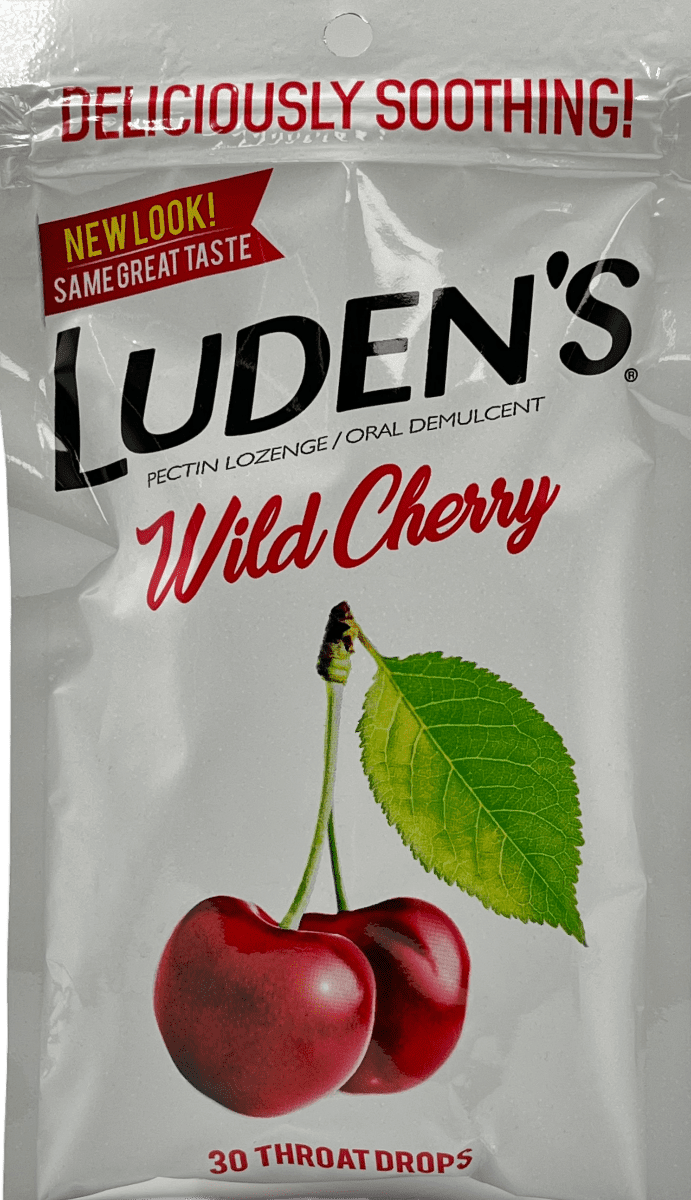 Luden's Throat Drops - Wild Cherry - 30 Ct - Vim Drugs Pharmacy