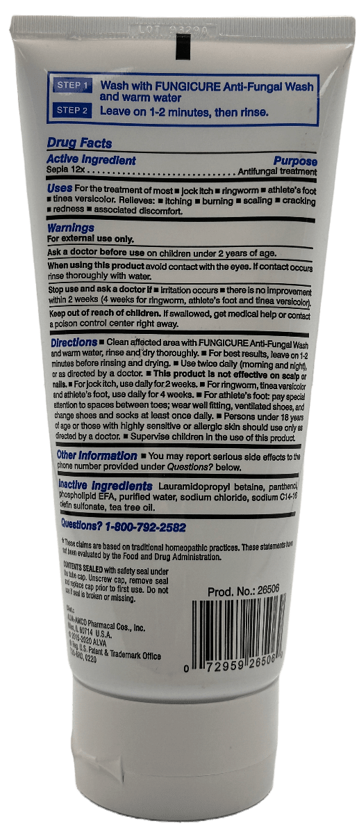 Medicated Fungi Cure - Antifungal Wash - 6 FL OZ - Vim Drugs Pharmacy