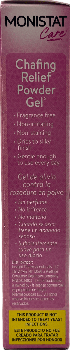 Monistat Care Chafing Relief Powder Gel - 1.5 OZ - Vim Drugs Pharmacy