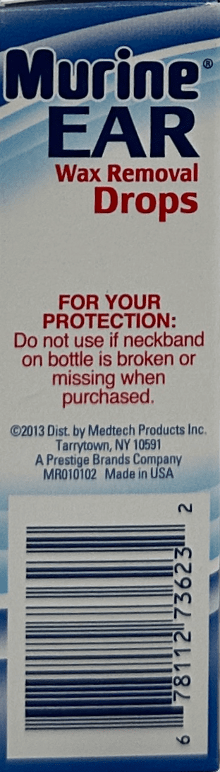 Murine Ear Wax Removal Drops - 0.5 FL OZ - Vim Drugs Pharmacy
