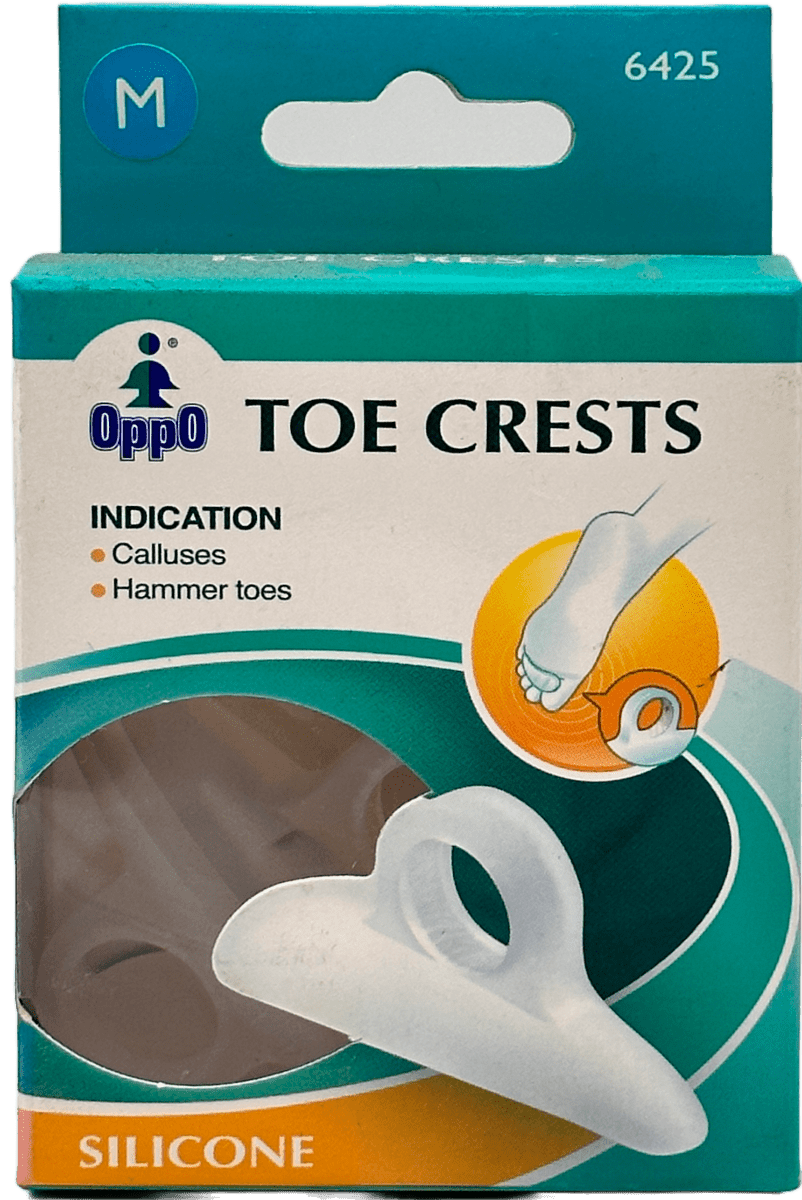 Oppo Silicone Toe Crests - Medium - 1 pair