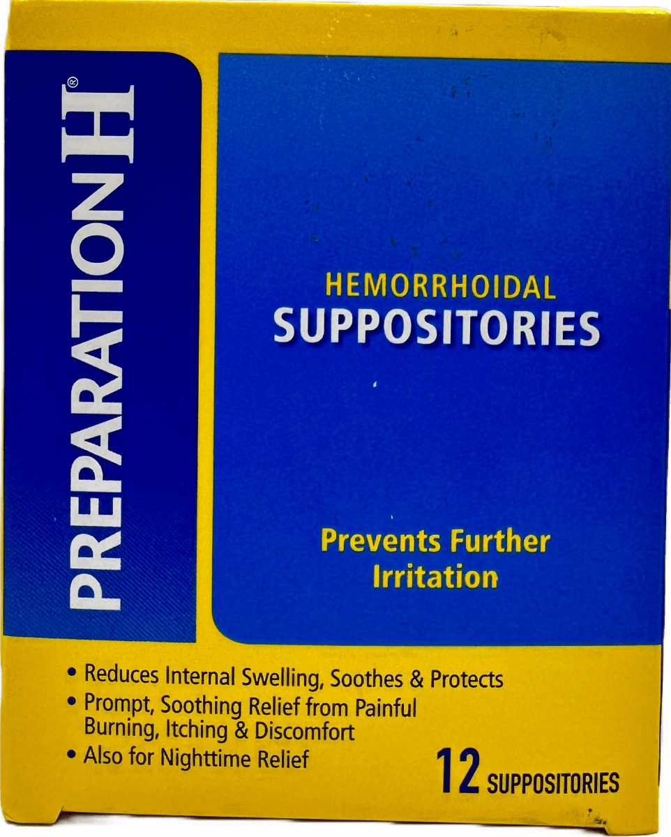 Preparation H Hemorrhoidal Suppositories - 12 Suppositories