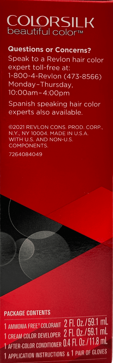 Revlon Colorsilk Beautiful Color – 49 Auburn Brown – Vim Drugs Pharmacy