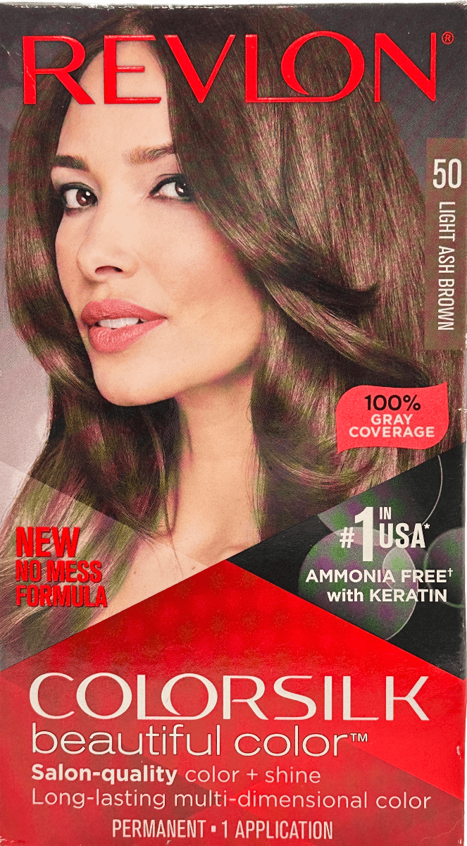 Revlon Colorsilk Beautiful Color – 50 Light Ash Brown – Vim Drugs Pharmacy