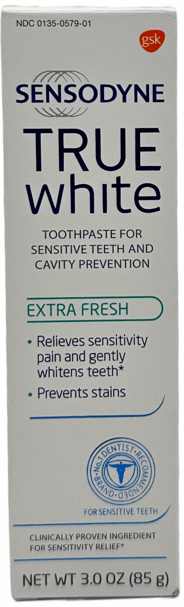 Sensodyne True White Toothpaste - Extra Fresh - 3 OZ - Vim Drugs Pharmacy
