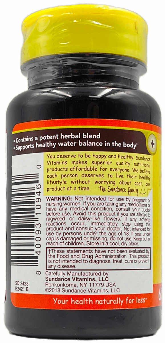 Sundance Super Water Pill Tablets - 60 Ct - Vim Drugs Pharmacy