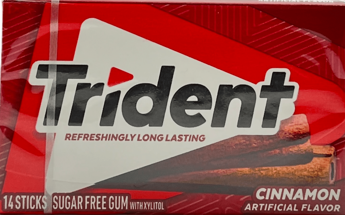 Trident - Cinnamon - Sugar Free Gum - 14 Sticks - Vim Drugs Pharmacy