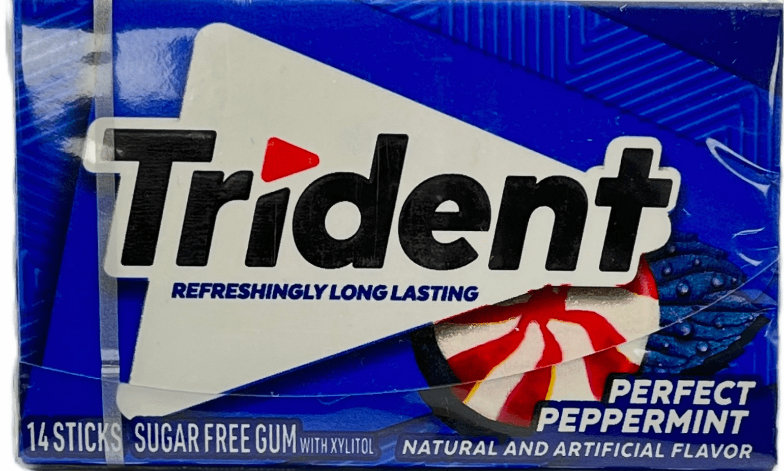 Trident - Perfect Peppermint - Sugar Free Gum - 14 Sticks - Vim Drugs ...