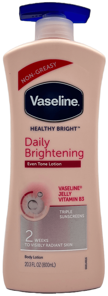 Vaseline Daily Brightening - Body Lotion - 20.3 FL OZ - Vim Drugs Pharmacy
