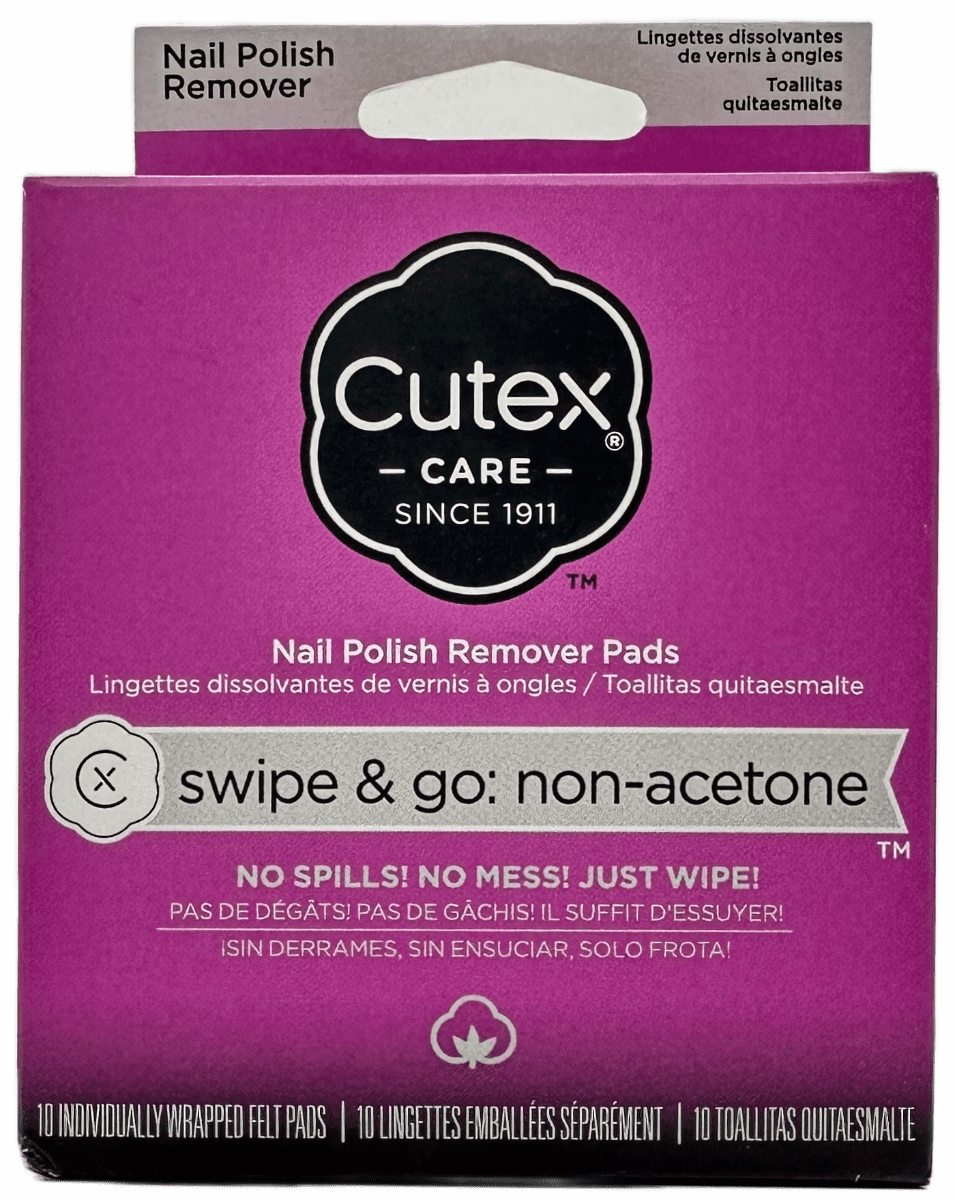Cutex Care Nail Polish Remover Pads