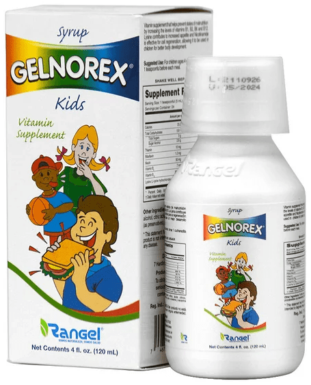 Syrup Gelnorex Kids – 4 FL OZ – Vim Drugs Pharmacy