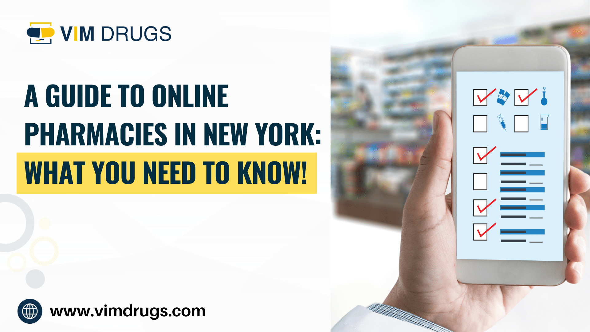 Your Guide to Online Pharmacies in New York